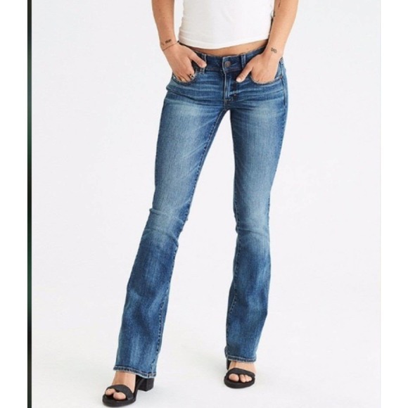 AE Next Level Curvy High Waisted Skinny Kick Jean